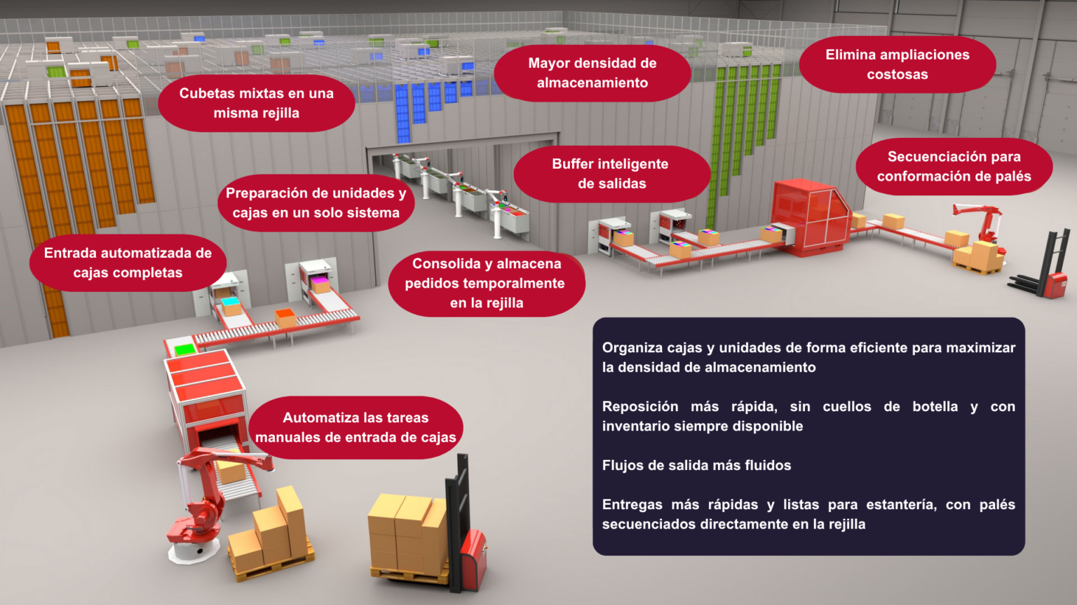 Automatiza tu almacén con AutoCase y FlexBins: máxima eficiencia en ...